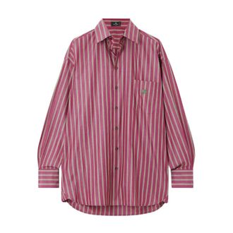 Etro Chemise ample en popeline avec poches - Femme - Blouses et Chemises - Multicolore - Taille: 36 FR