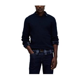 Salsa Rundhals-Strickware - - Knitwear - Herren - Blau - M