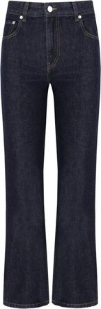 Ganni Femme, Jeans, Bleu, Taille: W25 Betzy Cropped Bootcut Jeans