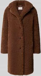 Marc O'Polo Relaxed Fit Teddy-Mantel mit Reverskragen