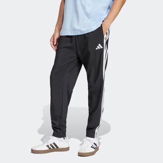 adidas Sporthose ADIDAS SPORTSWEAR M 3S WV TC PT, Herren, Gr. 3XL, N-Gr, schwarz-wei&szlig; (schwarz, wei&szlig;), Obermaterial: 100% Polyester, Hosen Sporthose, f&uuml;r vie