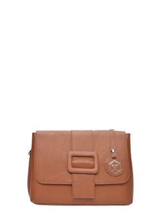 Luisa Vannini Braun Rindsledertasche