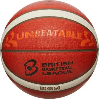 Molten Basketball, unschlagbarer B6G4550, offizieller BBL British Basketball League Matchball, Verbundleder, Innenbereich, Größe 6, für Jungen im Alter von 1