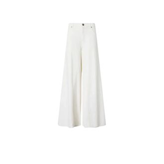 Pinko Pinko, Femme, Jeans, Blanc, Taille: W27 Winona Wide Leg Jeans