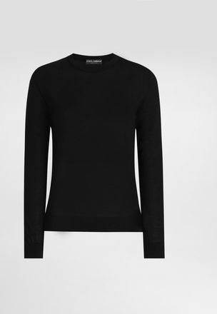 Dolce & Gabbana Pullover Aus Kaschmir - Frau Strickwaren Schwarz 42