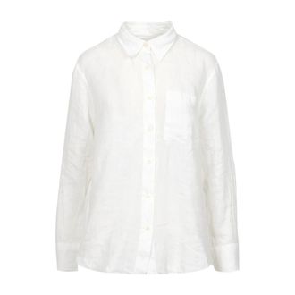 Roy Rogers Leinenhemd - - Blouses & Shirts - Damen - Wei&szlig; - L