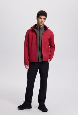 Icepeak Softshelljacke BIGGS wasserabweisendes Obermaterial, atmungsaktiv