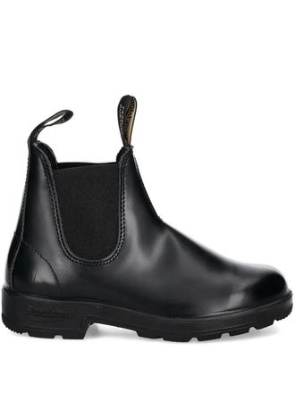 Blundstone bottines en cuir &agrave; empi&egrave;cements &eacute;lastiqu&eacute;s - Noir