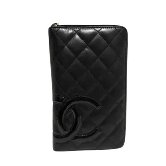 Chanel Pre-owned Vintage Long Wallet (bi-fold) - - Pre-owned - Damen - Schwarzk - ONE SIZE