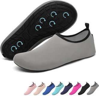 Saguaro Chaussures Aquatiques Chausson de Plage deau Chaussettes Aquatiques Séchage Rapide Chaussures Eau pour Piscine Bain Sport Nautique Surf Rivière pour H