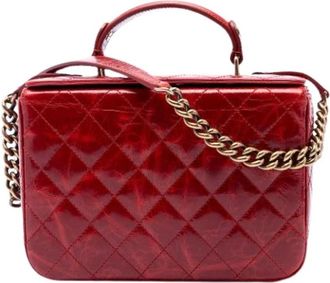 Chanel Pre-owned Gesteppte Satchel - - Pre-owned - Damen - Rot - ONE SIZE