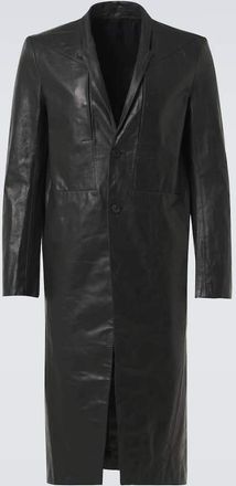 Rick Owens Manteau en cuir