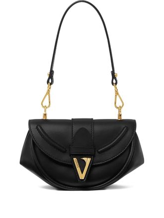Versace petit sac porté épaule Virtus - Noir