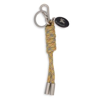 Burberry Check Charm - - Accessories - Herren - Beige - ONE SIZE