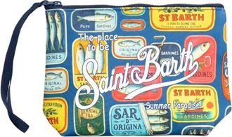 MC2 Saint Barth Homme, Sacs, Multicolore, Taille: ONE Size Aline Scuba Sardine Tins Pochette