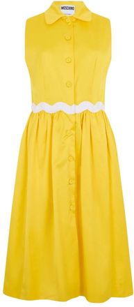 Moschino Femme, Robes, Jaune, Taille: 36 FR Robe Chemise