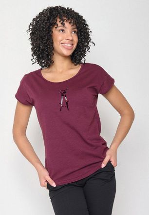 Greenbomb T-Shirt Cool Bike Romantic Motiv Fahrrad (1-tlg., 1) Rundhalsausschnitt, Bio-Baumwolle, GOTS Zertifiziert
