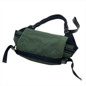 Bottega Veneta Pre-owned Nylon Sling Bag - - Pre-owned - Herren - Gr&uuml;n - ONE SIZE