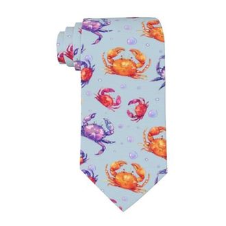 Generic Crabes Mignons Et Colorés Cravates Décontractée Cravate Homme Polyvalente Cravate Pour Célébrations Événements Mariages