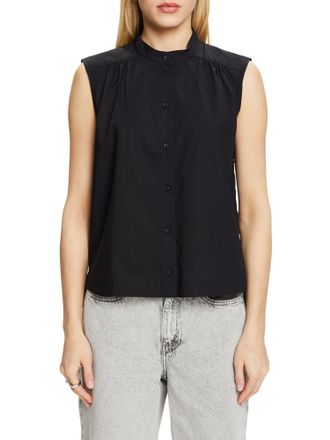 Esprit Damen 044ee1f340 Bluse, 001/Black, X-Large