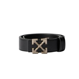 Off-white Arrow Quote Lederg&uuml;rtel - - Accessories - Herren - Schwarzk - 110 CM