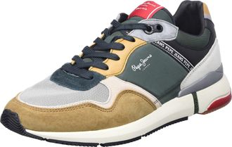 Pepe Jeans London Herren London PRO URBAN 22 Sneaker, 879COGNAC, 46 EU