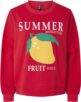 Pieces Pcmaliah Ls Print Sweat Bc