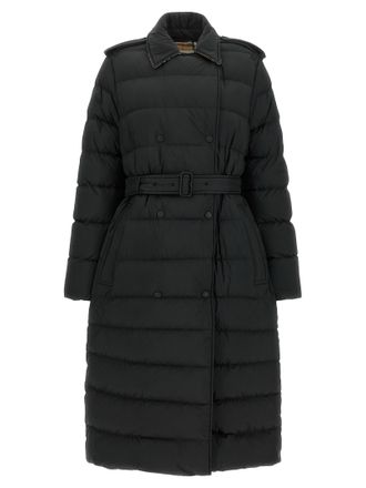 Burberry Quilted Down Jacket - Black