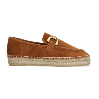 Bibi Lou Braune Leder Sommer Mokassin Schuhe - - Shoes - Damen - Braun - 39 EU