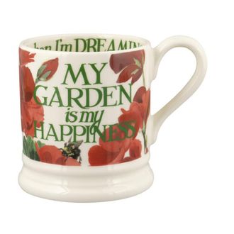 Emma Bridgewater große Tasse 1/2 Pint, Keramik Kaffeetasse groß - Steingut Tasse, Cappuccino, Latte, Kaffee, Teetasse - Schöne Tassen, Geburtstagsgeschenk - Kaffeebech