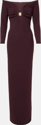 Roland Mouret Verzierte Robe aus Cady