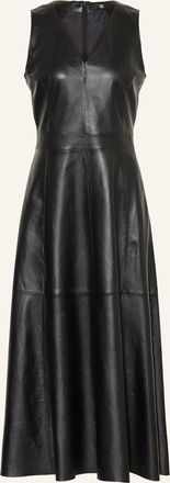 Riani Riani Lederkleid schwarz