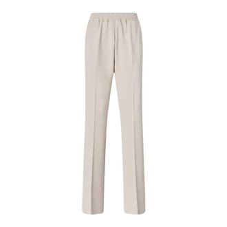 Pinko Polygala Pantalone Punto Stoff - - Trousers - Damen - Beige - XS