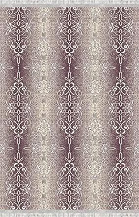 Bonamaison Le Jardin du Lin Digital Gedruckte Teppich, Mehrfarbig, 100x160