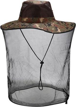 Generic Chapeau de p&ecirc;cheur pour homme et femme en filet pour alpinisme, p&ecirc;che, s&eacute;chage au soleil, bleu marine, Taille unique