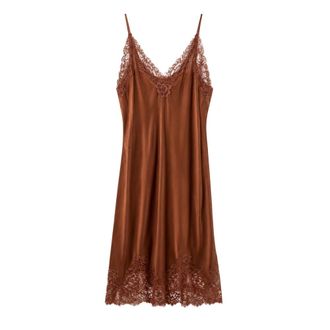 Gold Hawk Femme, V&ecirc;tements de nuit et de d&eacute;tente, Brun, Taille: 40 FR Robe de nuit