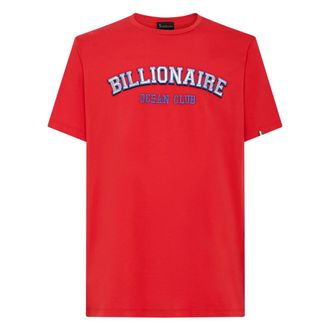 Billionaire Boys Club Homme, Tops, Rouge, Taille: 2XL Maco T-shirt Col Rond MC