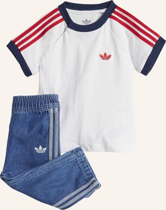 adidas Originals Adidas Originals Denim Kids T-Shirt-Set blau