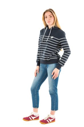 Only Onladelle L/S Stripe Hood SWT