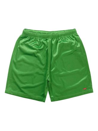 SUPREME Shorts in Netzoptik - Gr&uuml;n