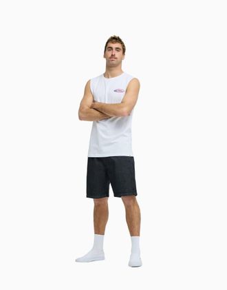 Quiksilver Jeansshorts in Schwarz