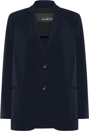 Roberto Ricci Design Rrd, Femme, Vestes, Bleu, Taille: 34 FR Terzilight Boyfriend Blazer