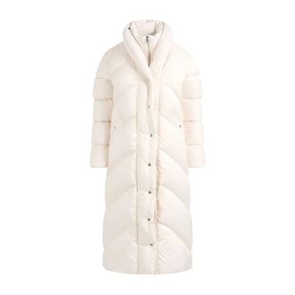Add Piumino lungo - Femme - Manteaux - Blanc - Taille: 38 FR