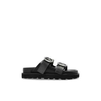 Jil Sander Femme, Chaussures, Noir, Taille: 40 EU Mules en cuir