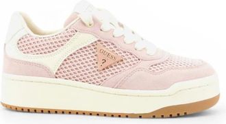 Guess Femme, Chaussures, Rose, Taille: 37 EU Joezi Suede Baskets