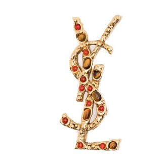 Saint Laurent Damen, Accessories, Gelb, ONE SIZEGr&ouml;&szlig;e