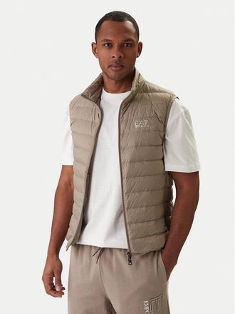 Emporio Armani Weste 8NPQ06 PNGPZ U6167 Beige Regular Fit