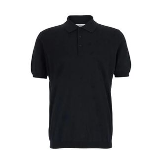 KANGRA Polo m-manica - - Tops - Herren - Schwarzk - M
