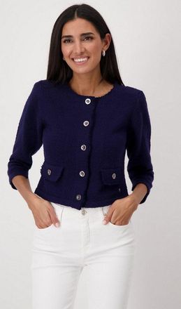 Monari Strickjacke mit Knöpfen