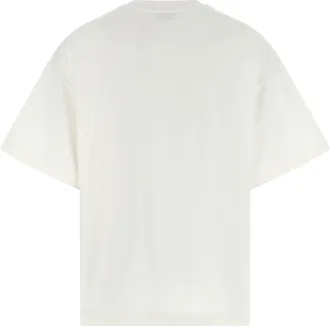 Jil Sander Logo-Print Cotton Jersey T-Shirt - Cream